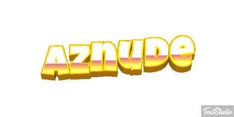 Aznude Trend Animated  Logo Designs