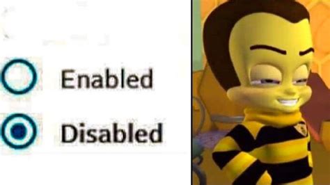 Enabled Disabled Know Your Meme