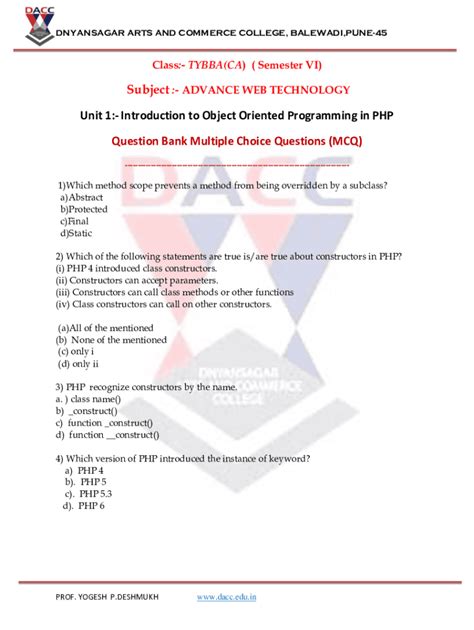 fillable online unit 1 name introduction to object oriented