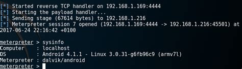 Injecting Metasploit Payloads Into Android Applications Manually Penetration Testing Lab