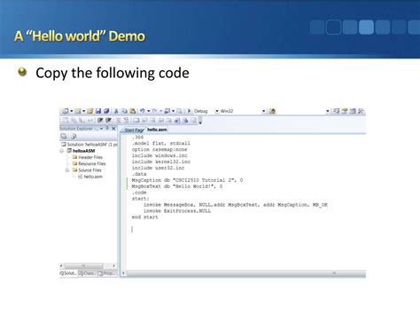 Ppt Csci 2510 Tutorial 2 Setting Up Assembly Programming Environment