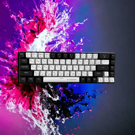 Механическая клавиатура E-YOOSO Z-686RGB-WG-RU купить по низкой цене ...