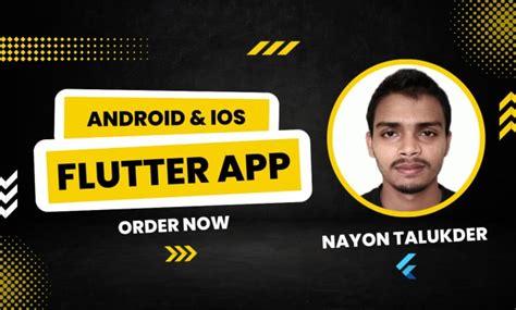 Be Your Flutter App Developer For Android And Ios Devices By Programme Web Fiverr