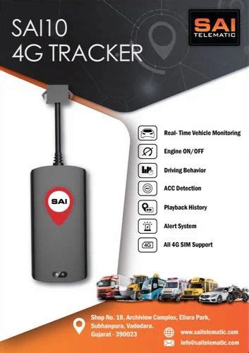 Sai Wired G Car GPS Tracker Device Mah Li Ion Battery At Piece In Vadodara