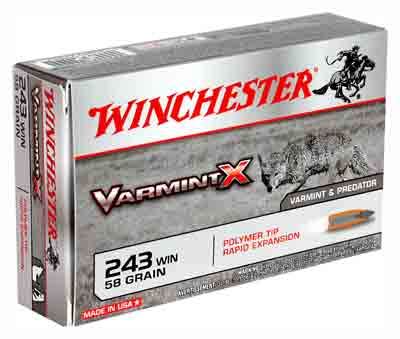 Winchester Varmint X 243 Win Riflenetics