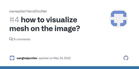 How To Visualize Mesh On The Image Issue Namepllet HandOccNet GitHub