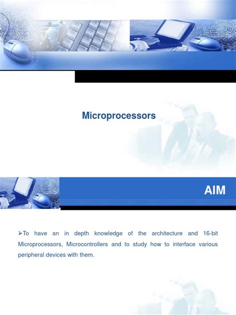 Module 1 Pdf Microprocessor Central Processing Unit