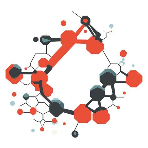 Scientific Molecular Structure Vector Illustration Flat 2 Premium Ai Generated Vector