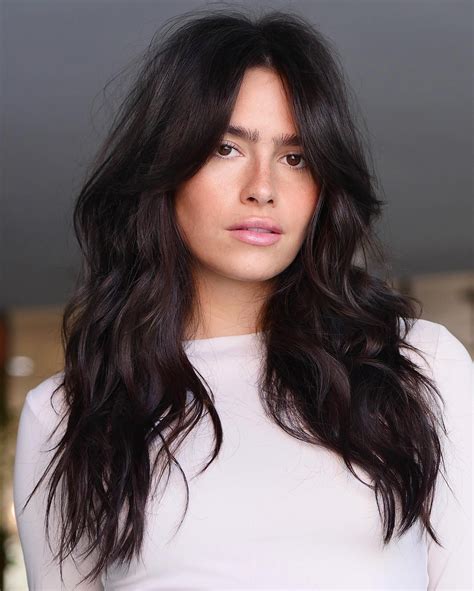 50 Prettiest Long Layered Haircuts With Bangs For 2024