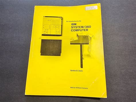 an introduction to the ibm system 360 computer by mcgraw hill book