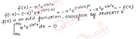 Class12 Isc Maths Important Questions Chapter Integration Definite
