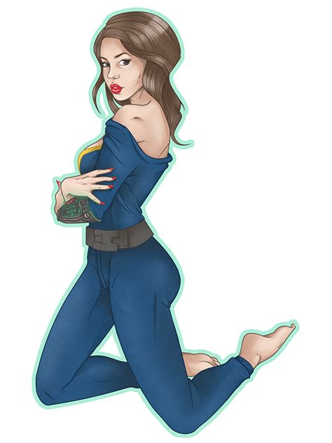 Fallout Pin Ups Behance