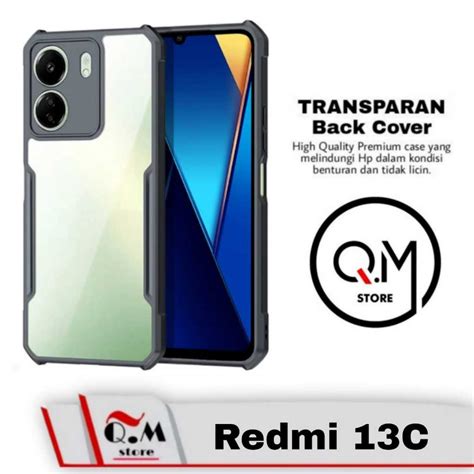 Jual Case Transparan Terbaru Redmi 13C Xiaomi Poco C65 Softcase Slim Armor Shopee Indonesia
