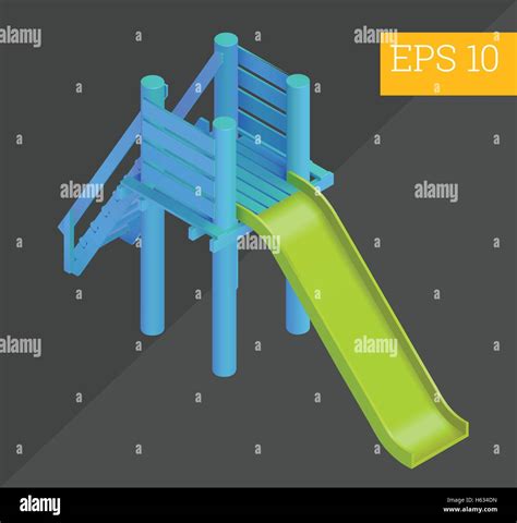 Slider Isometric Vector Illustration Stock Vector Image Art Alamy