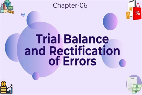 Trial Balance And Rectification Of Errors Bookflicker Notes