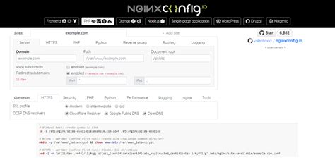 Nginxconfig Online Nginx Configuration Generator Steemhunt