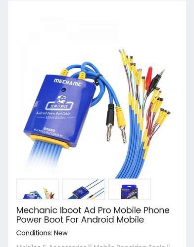 Mechnic Bluered Mobile Phone Boot Cable Abs Plastic At Rs 499box In