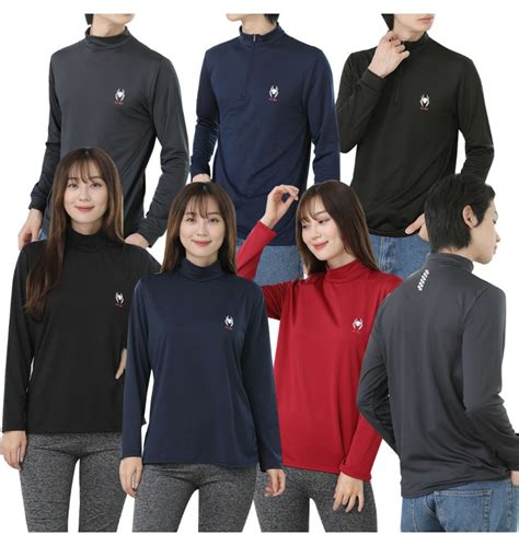 스파이더맨 정품 목폴라 집업 티셔츠 기모 맨투맨 목티 남성 여성 등산 아웃도어 반목 가을 긴팔 스판 티몬