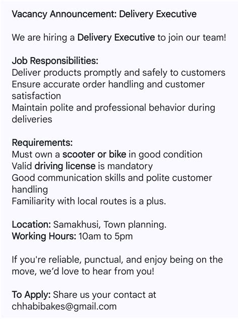 Share Your Cv At Chhabibakes Chhabi Bakes Pvtltd