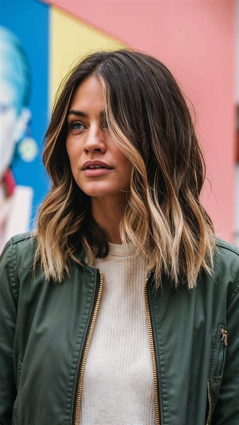 46 Creative Ideas To Transform Your Shoulder Length Brunette Balayage