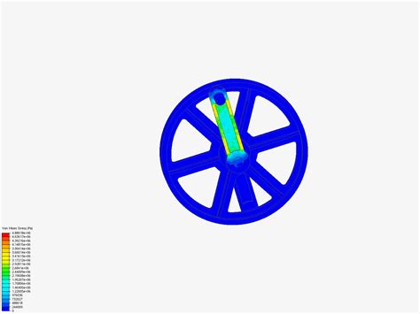 Simulation Of A Crank Assembly Copy By Ashuri Simscale