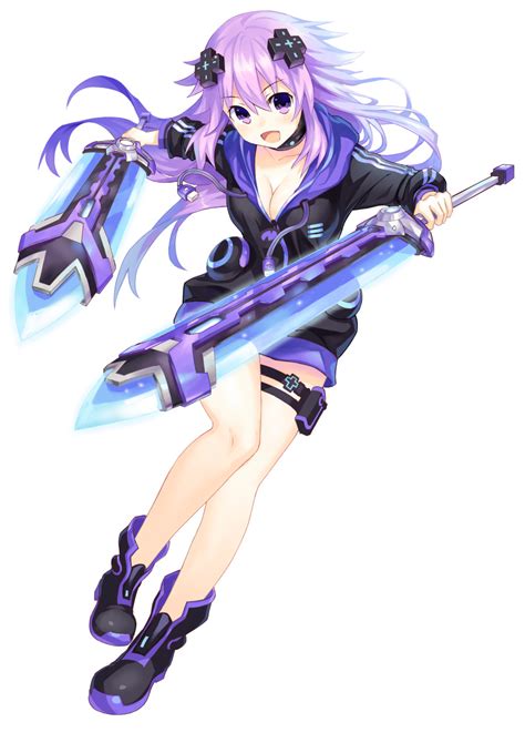 Safebooru 10s 1girl Absurdres Adult Neptune Blush Breasts Choujigen