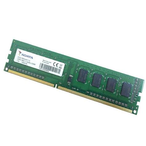 قیمت و خرید رم دسکتاپ Ddr3 تک کاناله 1600 مگاهرتز ای دیتا مدل U Dimm ظرفیت 4 گیگابایت