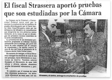 El Fiscal Julio Strassera Las Mil Batallas Del Héroe Sin Bronce