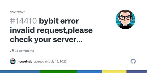 Bybit Error Invalid Requestplease Check Your Server Timestamp Or Recv