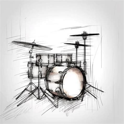 Dynamic Rhythms Vibrant Music Vector Featuring Drums And Percussion