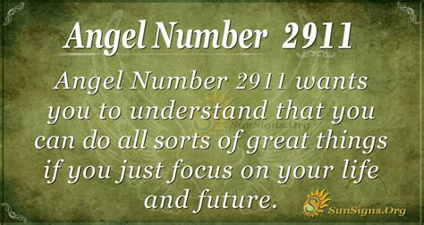 Angel Number 2911 Meaning: The Present Moment - SunSigns.Org