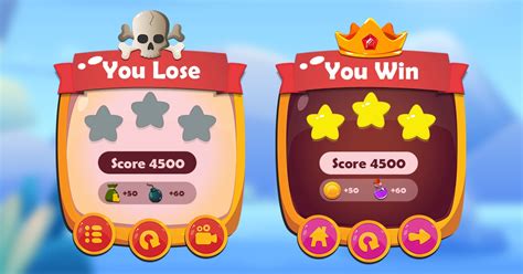 awesome game ui pack button pack and icon pack 19 2d gui unity