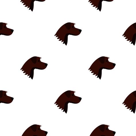 평면 스타일 반복 벡터 일러스트 레이 션에 개 패턴 원활한 배경 개의 그림 기호 배경 일러스트 및 사진 무료 다운로드 Pngtree