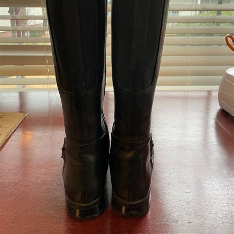 Clarks Riding Boots Back Gortex Lining Size 8 Gem