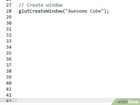 How To Make A Cube In Opengl With Pictures