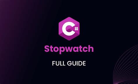 Stopwatch In C Full Guide 2025