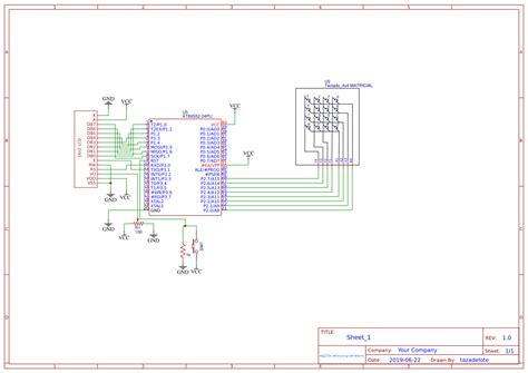 Teclado Y Lcd OSHWLab