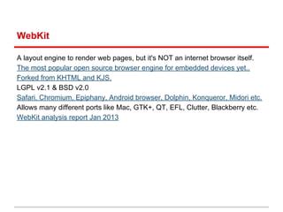 Hw Accelerated Webkitgtk On Raspberry Pi PPT