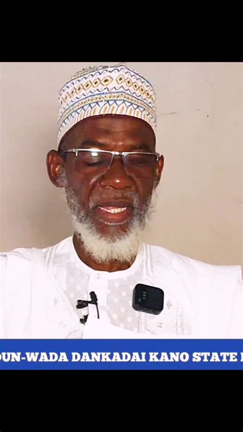 aliyu idris sheikh abubakar muhammad tudun wada instagram