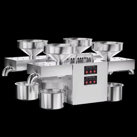 4 Heads Household Oil Pressing Machine Soybean Oil Extractor Cooking