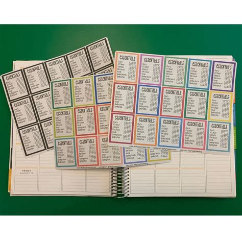 Classical Conversations Essentials Planner Sticker Bundle Etsy