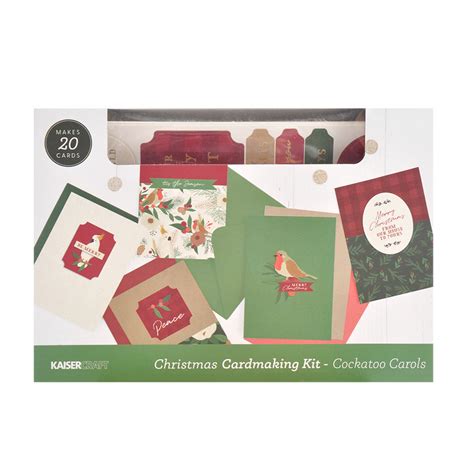 Cockatoo Carols Collection Card Making Kit│kaisercraft Scrapalicious