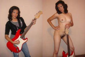 Playing Guitar Porn Pic