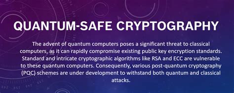 Quantum Safe Cryptography A Technical Blueprint For Navigating The