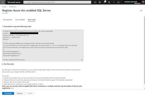 How To Add An Azure Arc Enabled Sql Server Thomas Maurer
