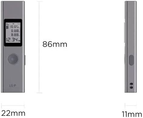 Duka ATuMan Smart Digital Laser Rangefinder, With 40m Wide Measuring ...