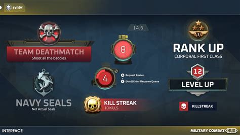 Military Combat Hud Synty Interface Gui