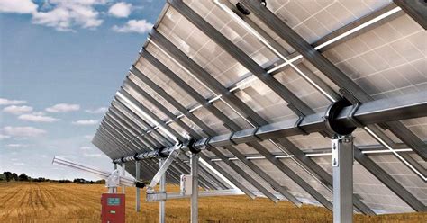 Single Axis Solar Tracking Structure At Best Price In Rajkot