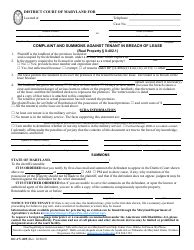 Form Dc Cv 010 Download Fillable Pdf Or Fill Online Request For Summons