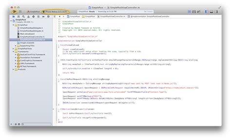 Seacat Tutorial Chapter 2 Simple Post Ios · Teskalabs Blog
